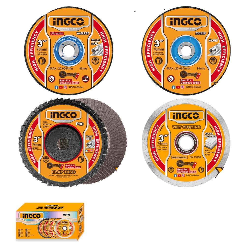 Ingco - Mini Assorted Discs - 30 Piece | Shop Today. Get it Tomorrow ...