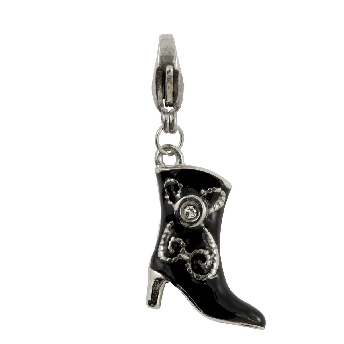 Bad Girl Cowgirl Boot Charm - Black | Shop Today. Get it Tomorrow ...