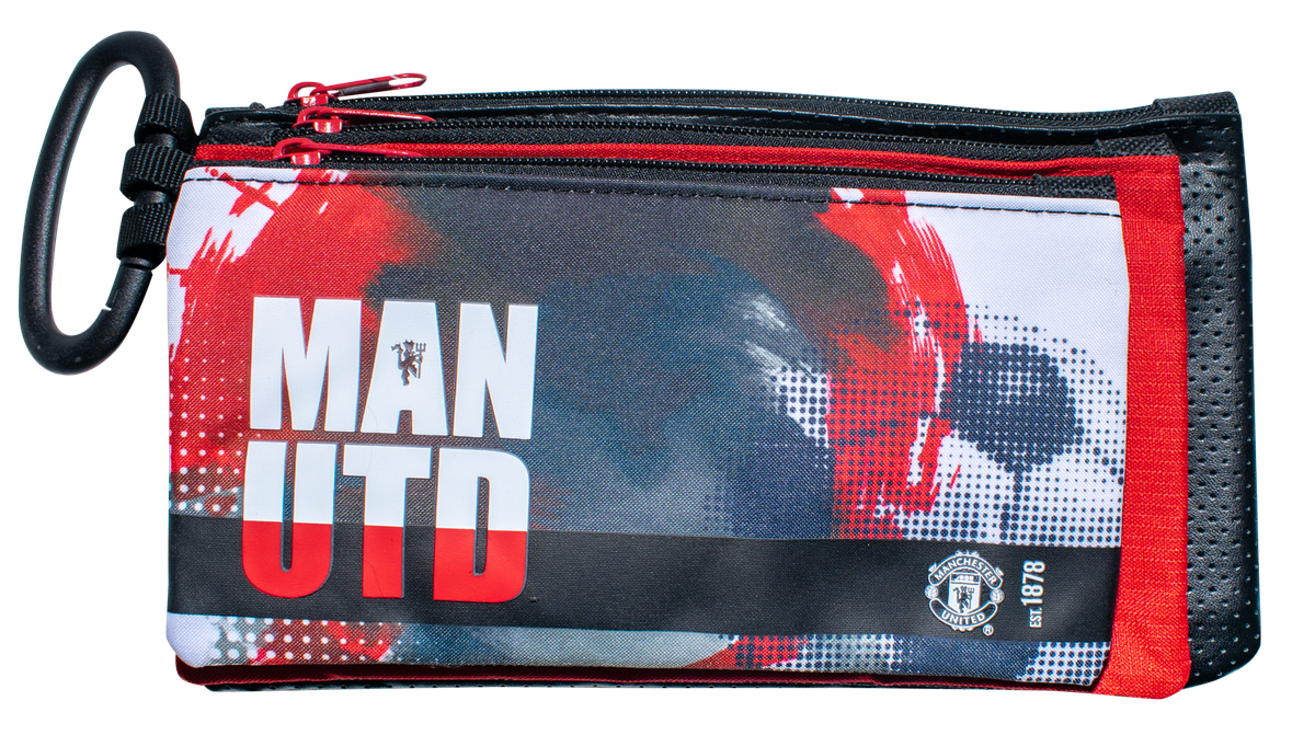 Man United Fc Pencil Case - 3 Compartment W/Handle | Shop Today. Get it ...