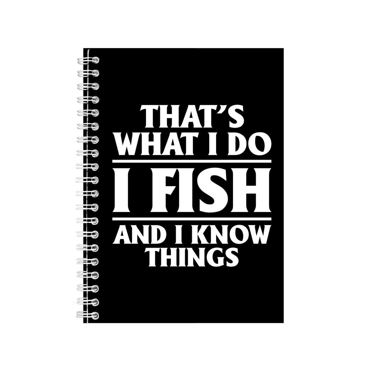 Fish Notebook A5 Bound Fishing Gift Idea Writing Books Notepad | Shop ...