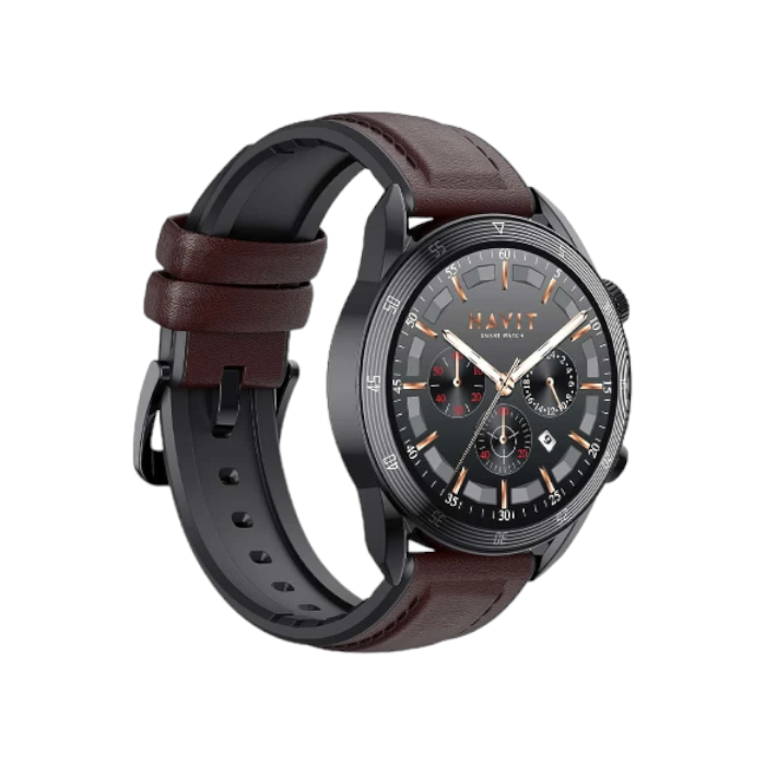 Havit - M9030 PRO - High Resolution IP68 Waterproof Smart Watch - Brown ...