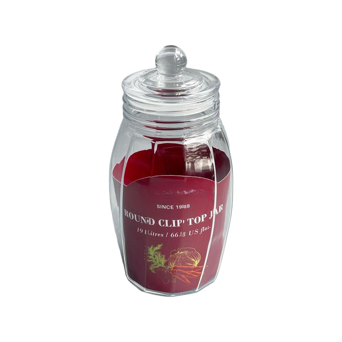 Round Clip Top Storage Jar | Shop Today. Get it Tomorrow! | takealot.com