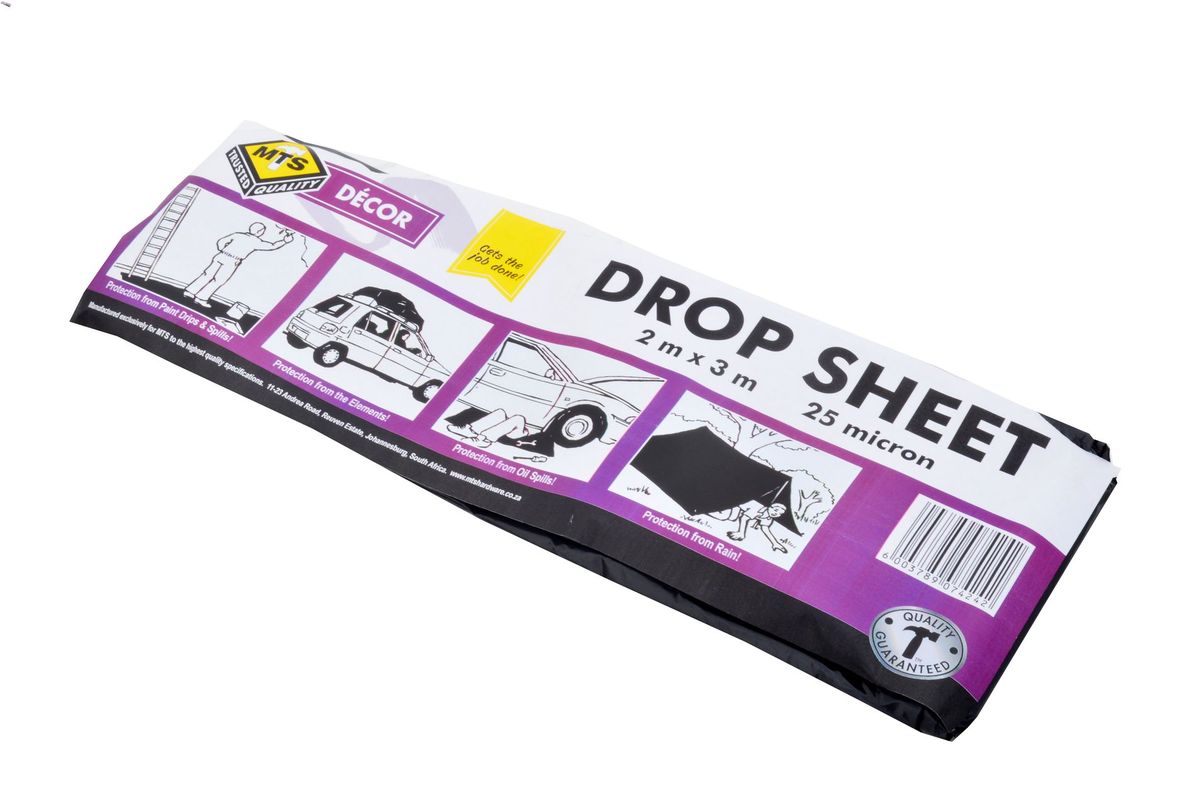MTS Dropsheet Black 2X3m 25 Micron | Shop Today. Get it Tomorrow ...
