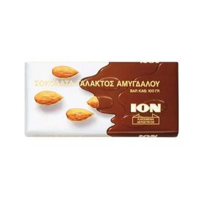 Ion Tablet Milk Chocolate W/ Whole Almonds - 1 Pack x 100g | Shop Today ...