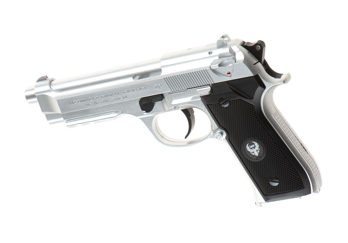 HFC HG-126S Green Gas Airsoft Pistol Silver | Shop Today. Get it ...