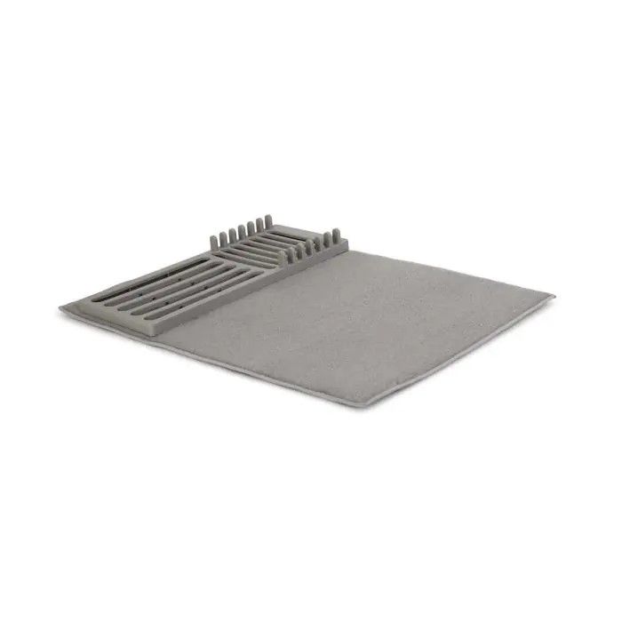 Savvy Drying Mat, with Rack, Fabric, Grey, 381mm x 508mm | Shop Today ...