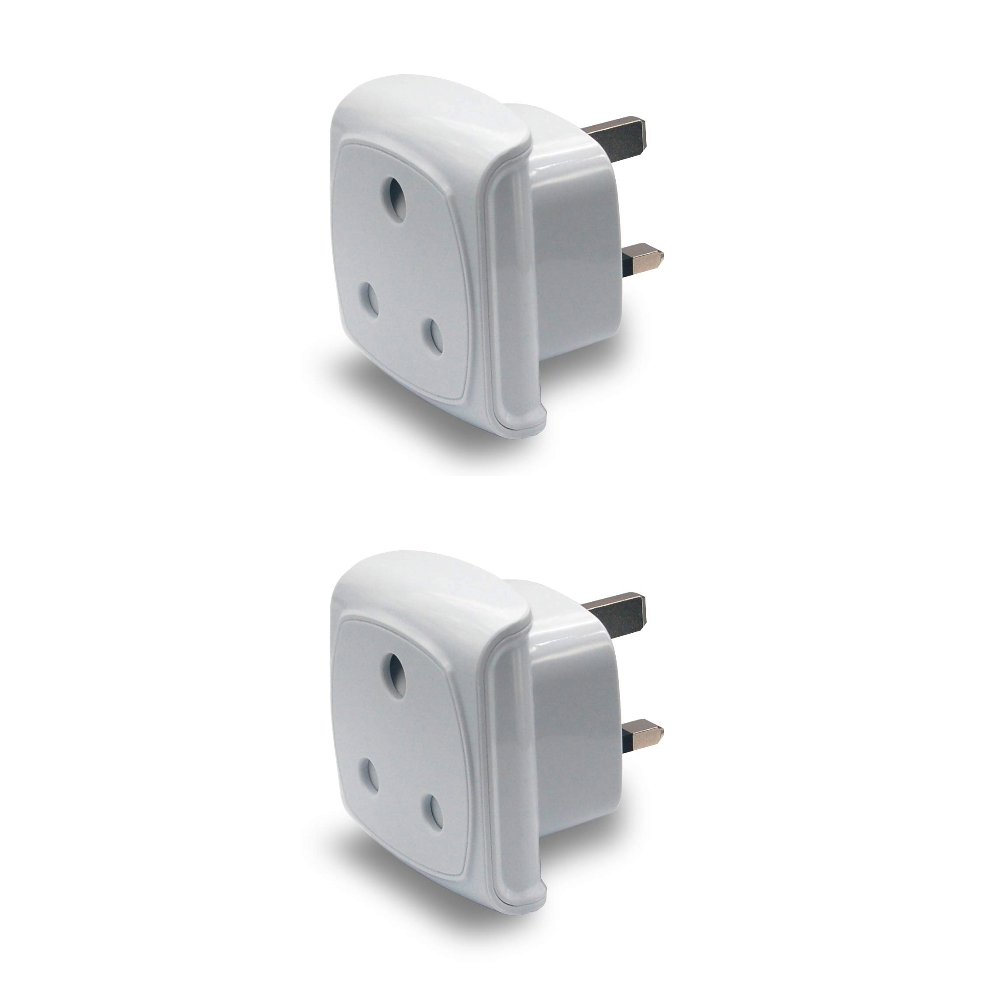 UK (M) to South African (F) Power Plug Converter - Pack of 2 | Shop ...