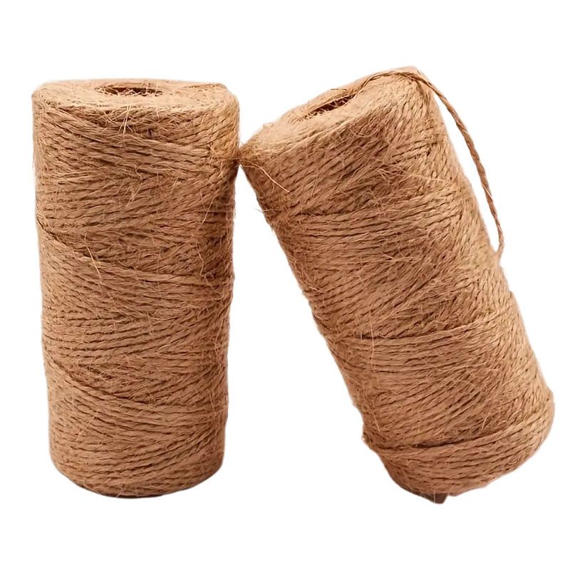 2PC/100m natural 2mm retro braided jute rope | Shop Today. Get it ...