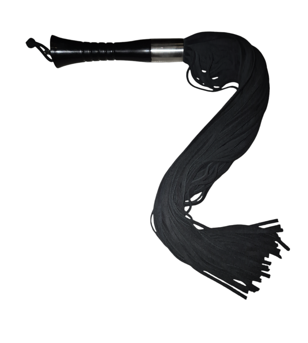 Equestrian Whip Flogger Genuine Leather with Bovine Suede Strands ...