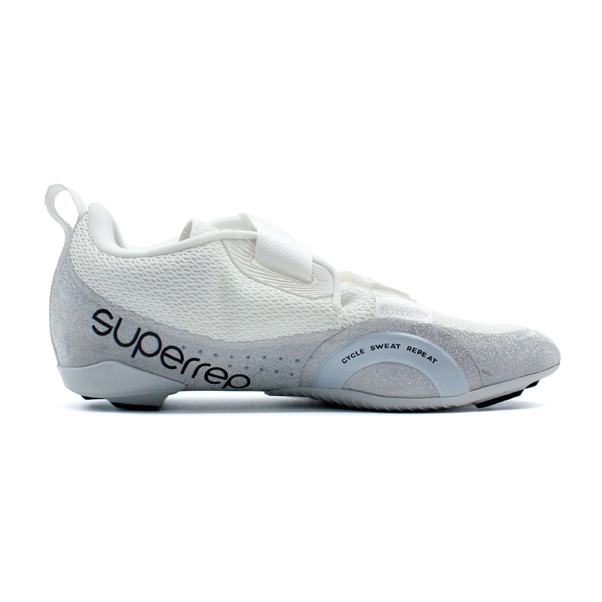 Nike SuperRep Cycle 2 PRM Indoor Cycling Shoes - White/Silver Glitter ...