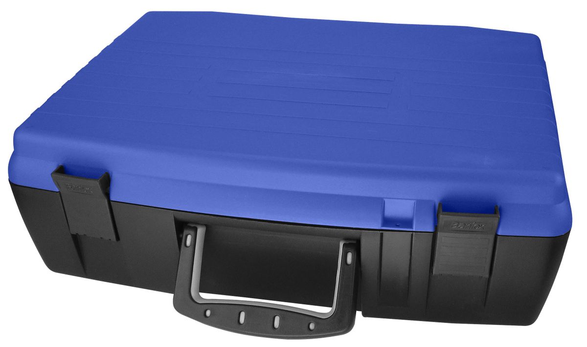 Bantex, Casey Classic DIY 42cm Case, with Dividers , Blue and Black ...