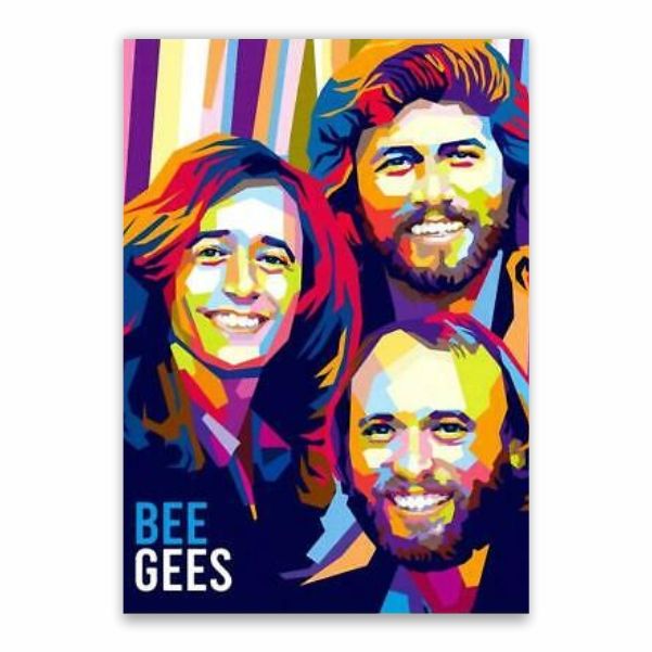 Bee Gees Cartoon Poster - A1 | Shop Today. Get it Tomorrow! | takealot.com