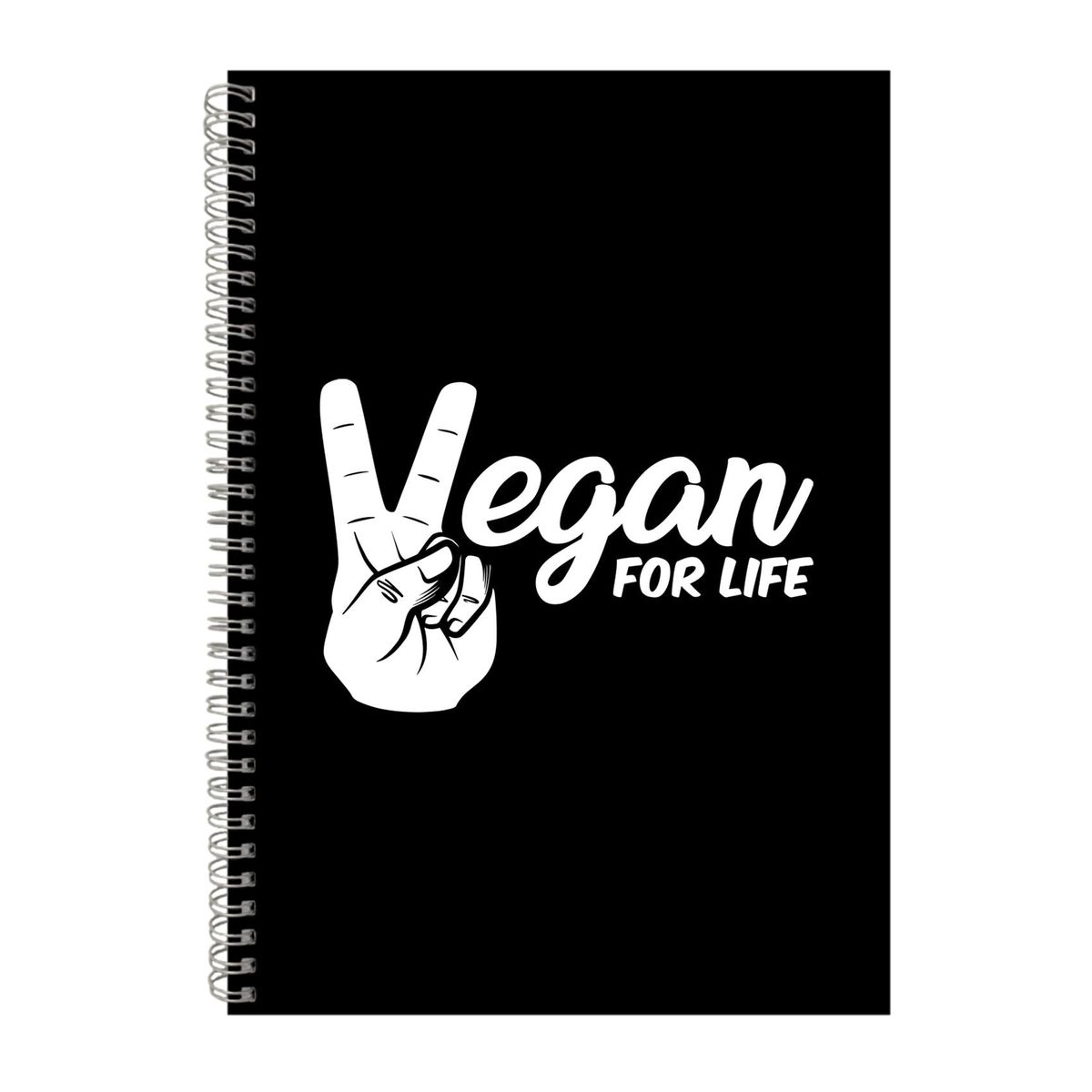 Vegan For Life Notebook Veganism Gift Idea A4 Notepad 133 | Shop Today ...