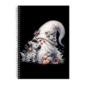 Zebra A4 Notebook Spiral Lined Notepad Gnome Idea 354 | Shop Today. Get ...