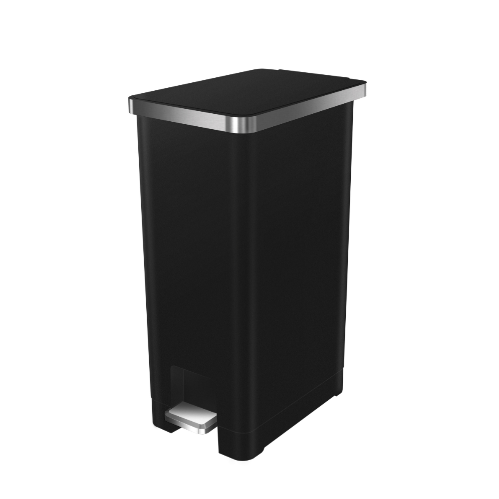 EKO Hana Plastic Step Bin - Black - 45L | Shop Today. Get it Tomorrow ...