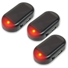 3 Pack Solar Anti-Theft Flashing Light Dummy Alarm | Shop Today. Get it ...