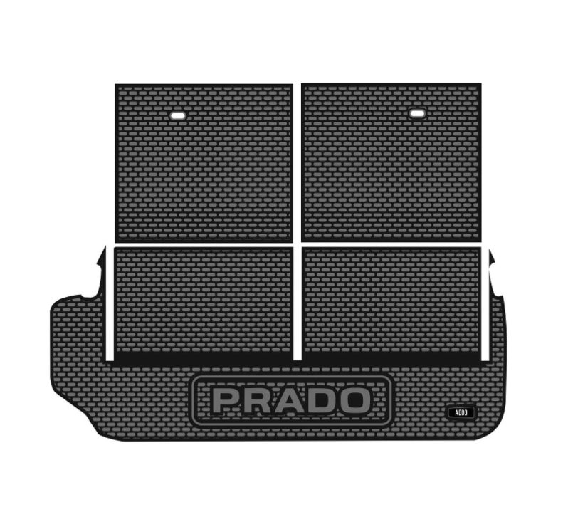 Split Boot Mats Suitable for Land Cruiser Prado 250 - Manual Seats ...