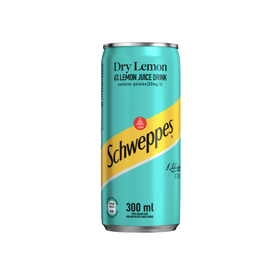 Schweppes - Dry Lemon Can 300ml - Set of 12 | Shop Today. Get it ...