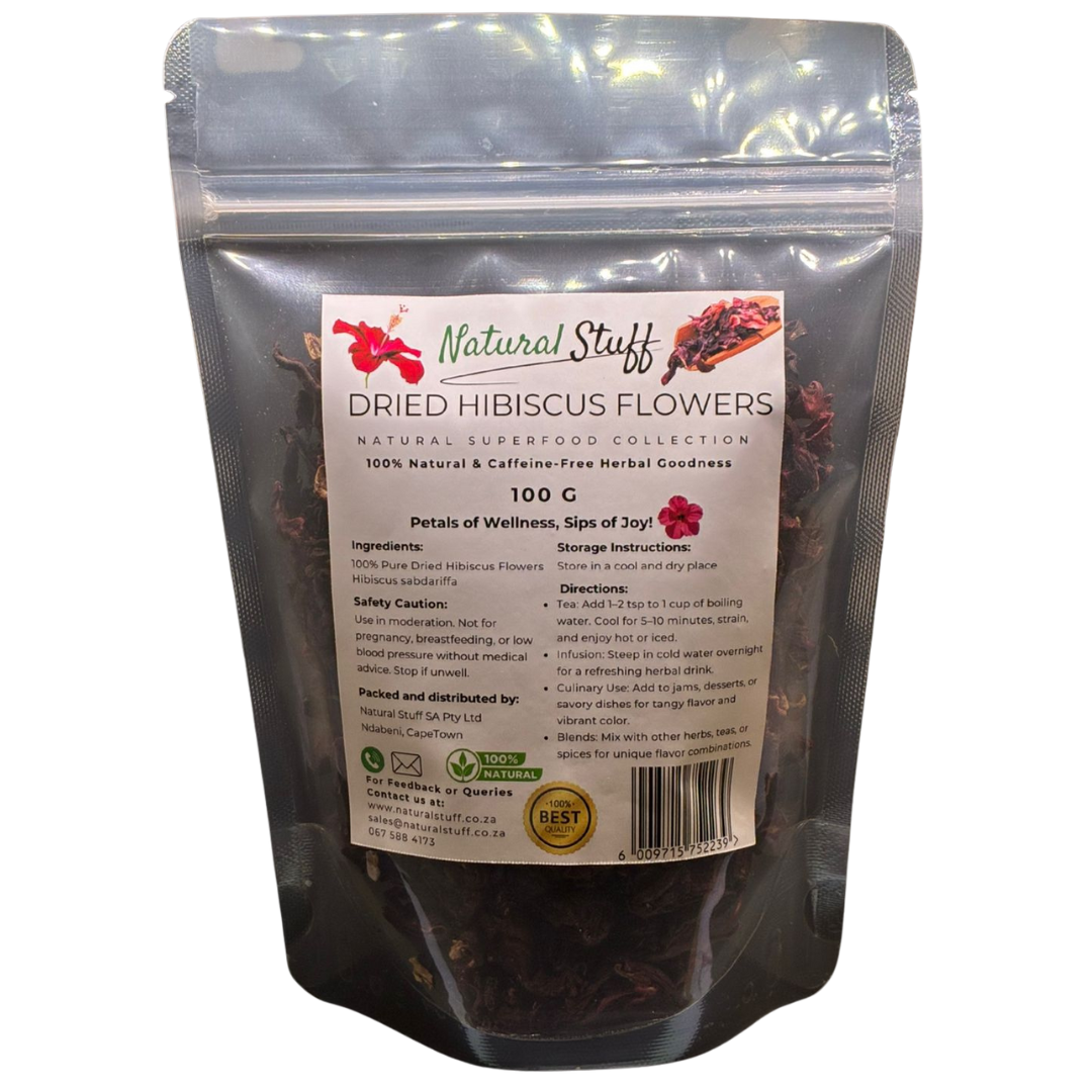 Natural Stuff Dried Hibiscus Flowers - 100% Natural & Fresh | Shop ...