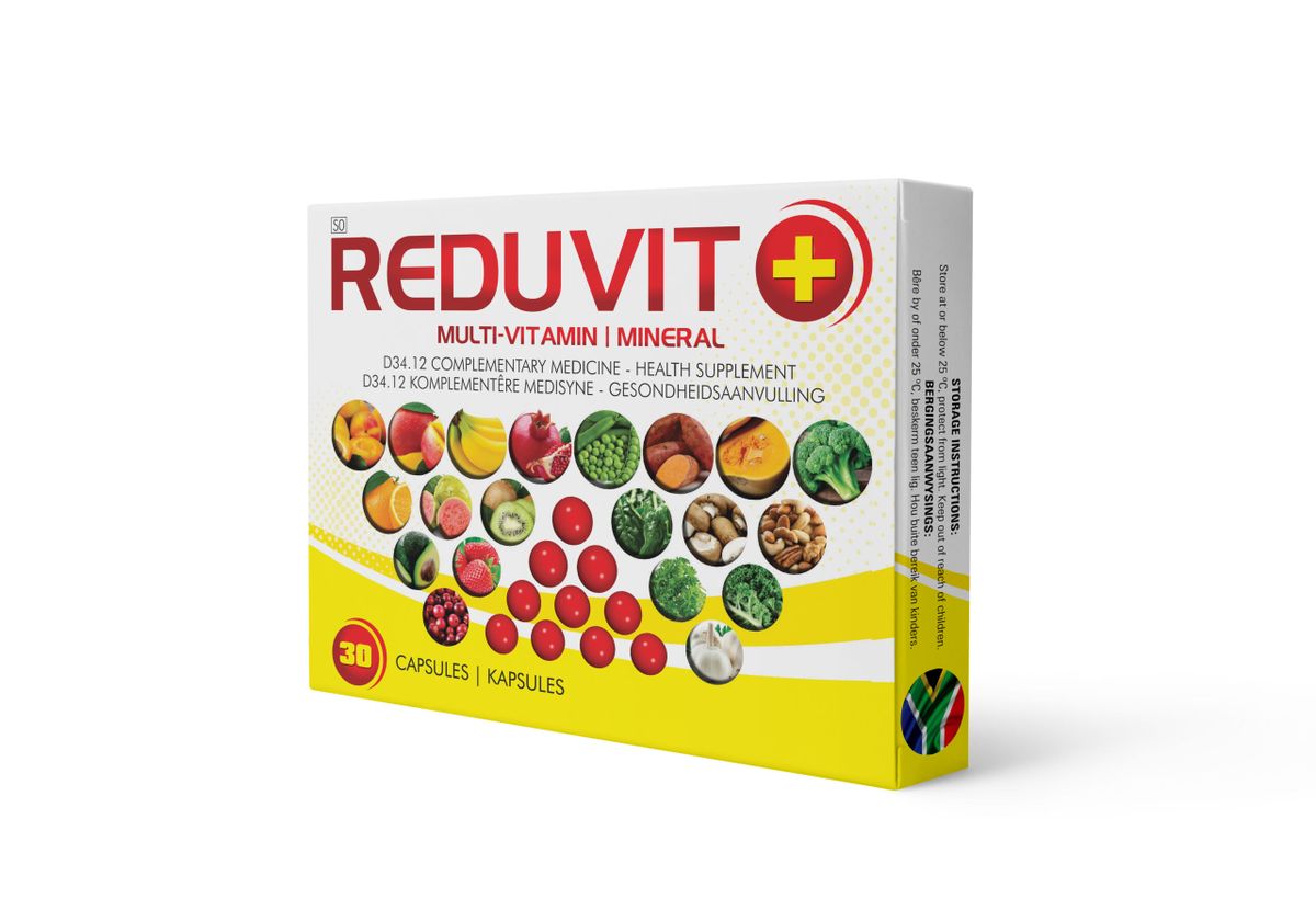 Reduvit Plus - Multivitamin and Mineral Supplement - 30 Capsules | Shop ...