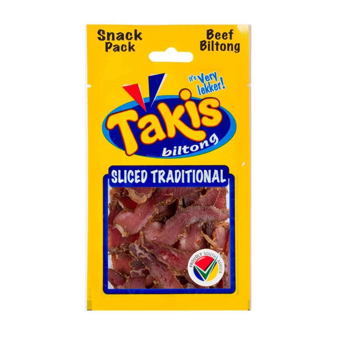 Takis Biltong Snack Pack - Sliced Traditional - Beef - 50g | Shop Today ...