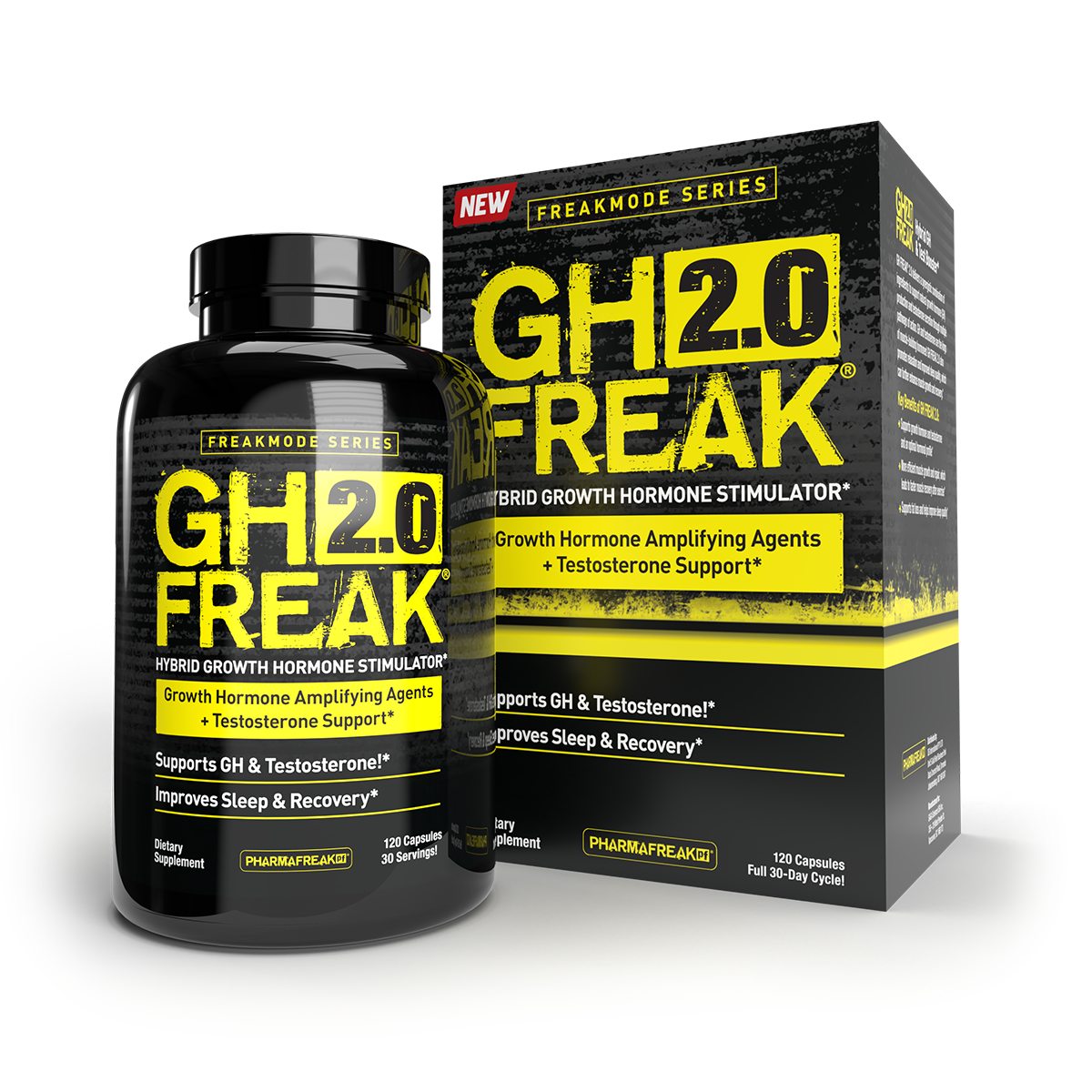 PharmaFreak GH Freak 2.0 Freakmode Series - 120 Capsules | Shop Today ...