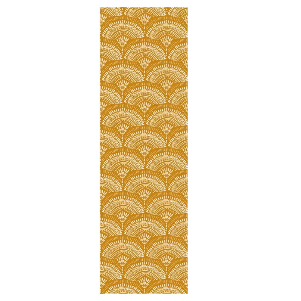 Decor Fan-Shaped Pattern Waterproof Peel & Stick Vinyl Wallpaper ...