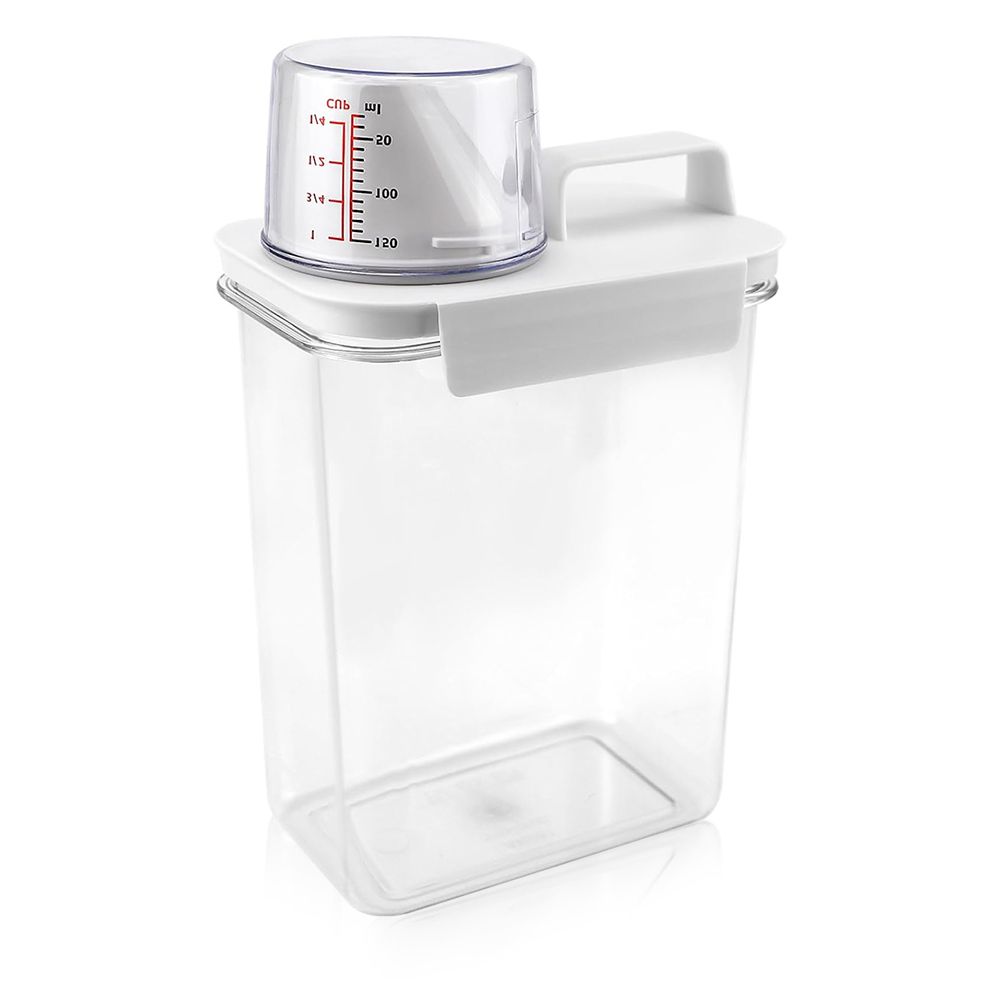 Food Storage Containers With Measuring Cup,1.8L Laundry Detergent ...