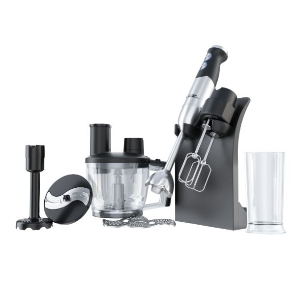 Krause & Wellmann 9-Piece Deluxe Kitchen Master Stick Blender Set ...