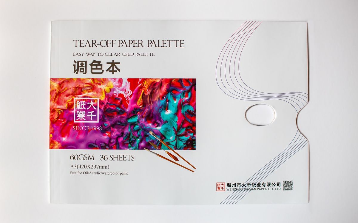 Pro-Art Paper Tear-Off Palette A3 36 Sheets | Shop Today. Get it ...