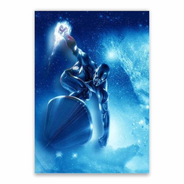 Silver Surfer Blue Poster - A1 | Shop Today. Get it Tomorrow ...