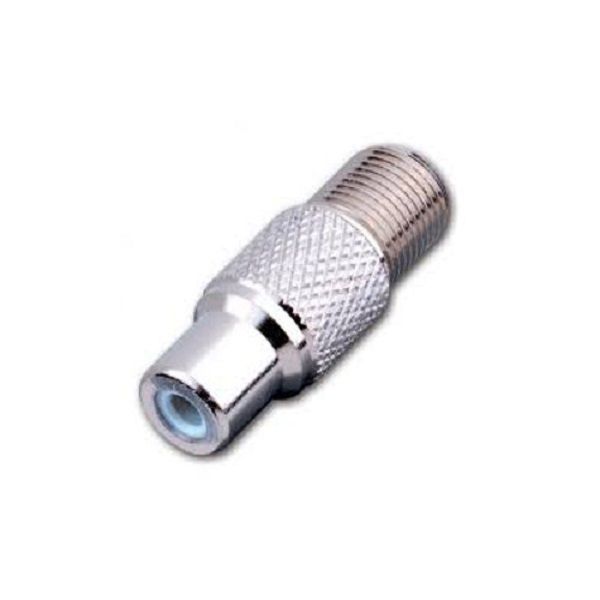 Space TV Female F / IEC Connector to Female RCA Connector Socket - 20 ...