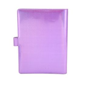 A5 6-Ring Binder Cover Waterproof PU Leather Purple | Shop Today. Get ...