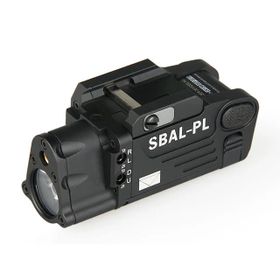 SBAL-PL Tactical LED Red Laser Rifle Light Weapon Hunting Flashlight ...