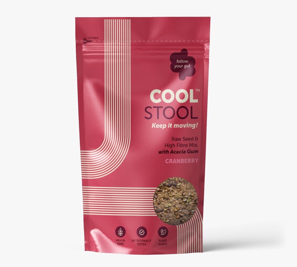 Cool Stool - Gut Health, High Fibre & Super Seed Mix - Cranberry | Shop ...