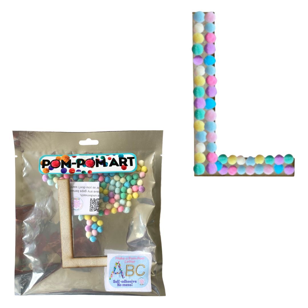 Alphabet Pom Pom Art - Letter L | Shop Today. Get it Tomorrow ...