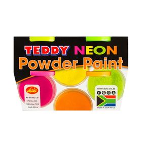 Teddy Neon Powder Paint 4 X 100g | Shop Today. Get it Tomorrow ...