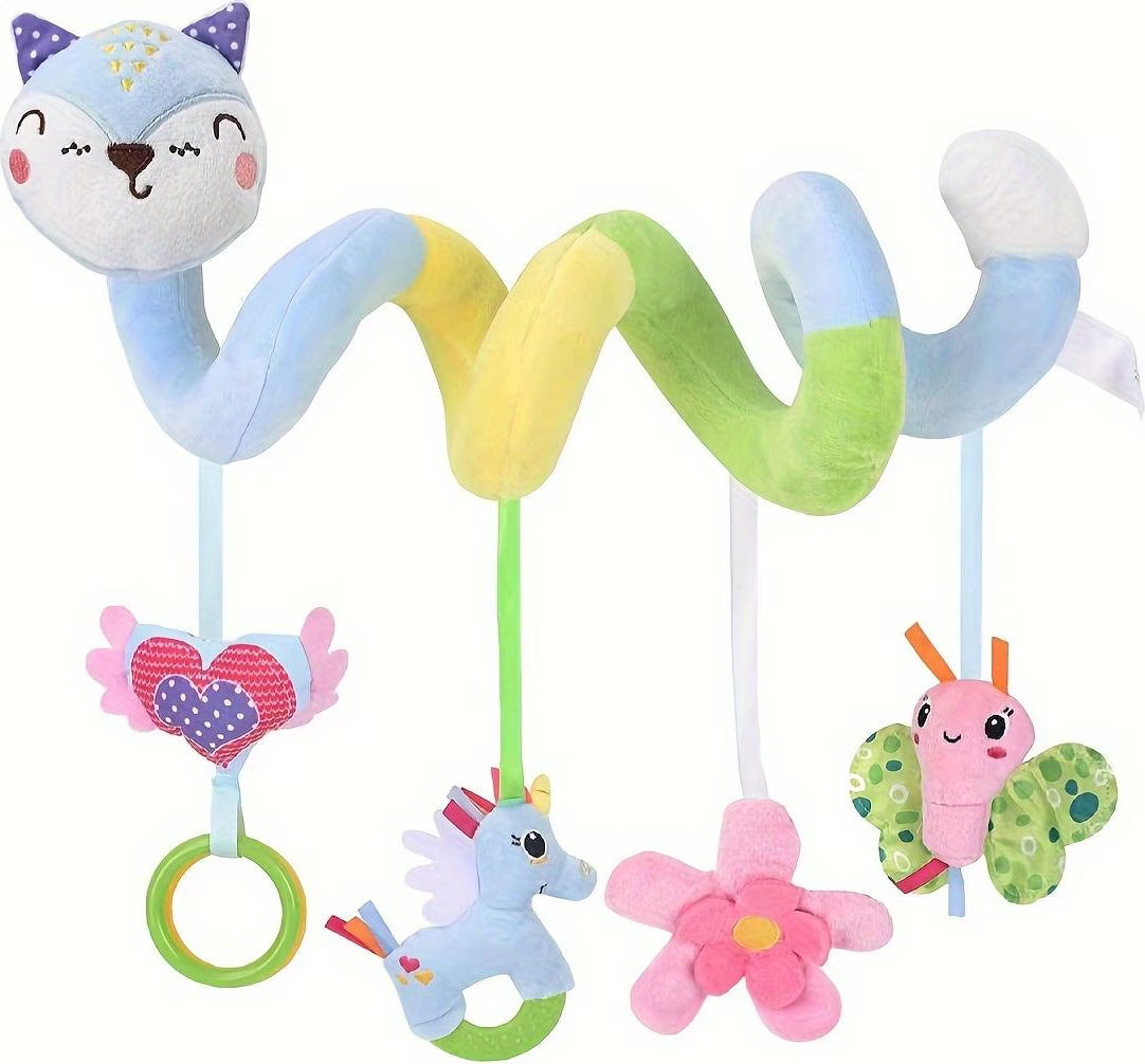 Spiral Pram Toys Newborn Hanging Toy for Babies -Blue Fox | Shop Today ...