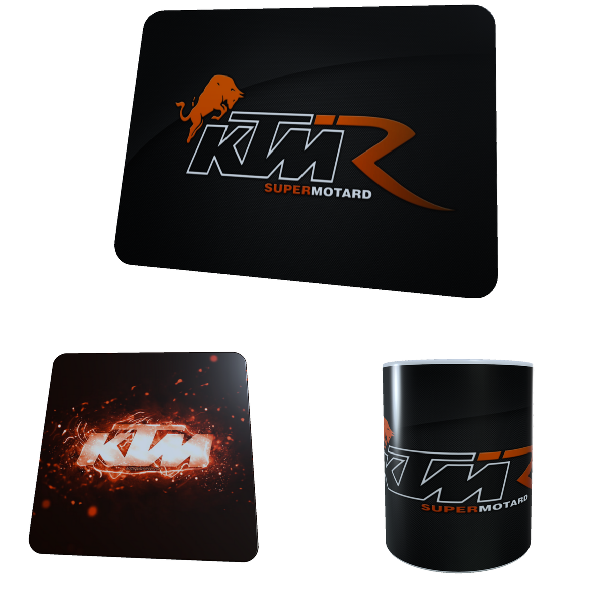KTM - Super Motard - Coffee Mug, Coaster and Mouse Pad Combo | Shop ...
