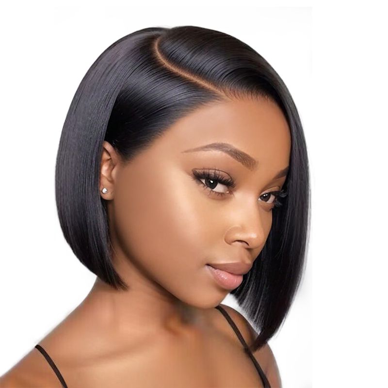 Golden Perfect Brazilian Straight Hair Bob Wig-13x4 Lace Front Wigs ... Golden Perfect Brazilian Straight Hair Bob Wig-13x4 Lace Front Wigs ...