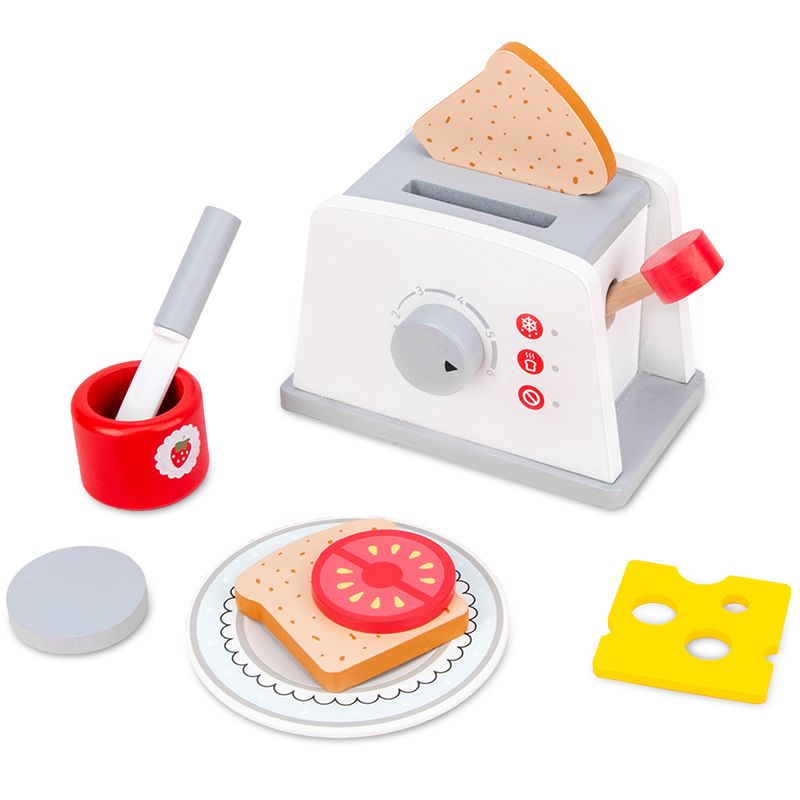 Mini Kitchen Bread Maker Wooden Toys for Kids | Shop Today. Get it ...