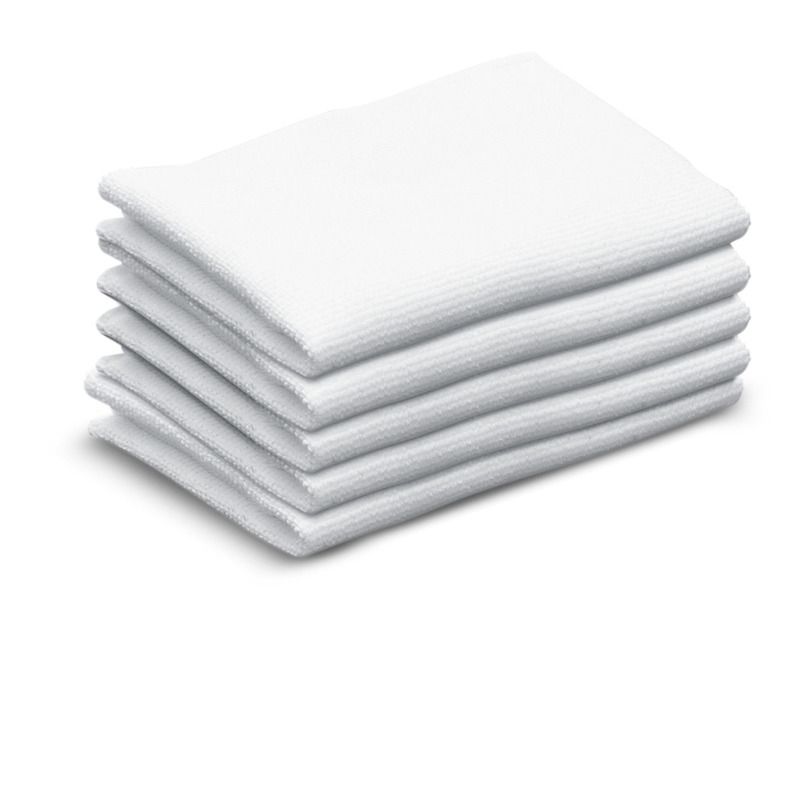 Kärcher Terry Cotton Cleaning Cloth 5 Pack (Steam Cleaner SC 1-4 ...