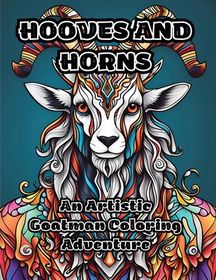 Hooves and Horns: An Artistic Goatman Coloring Adventure | Shop Today ...