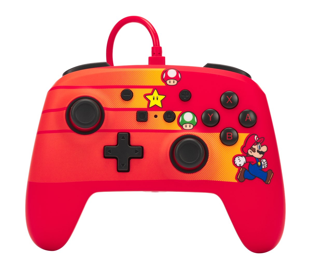 PowerA Enhanced Wired Controller for Nintendo Switch - Speedster Mario ...