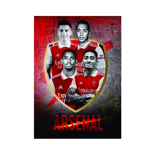 Arsenal Fc Red - A1 poster | Shop Today. Get it Tomorrow! | takealot.com