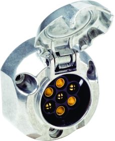 Moto Quip - Metal Trailer Socket - Female 7 Pin | Shop Today. Get it ...