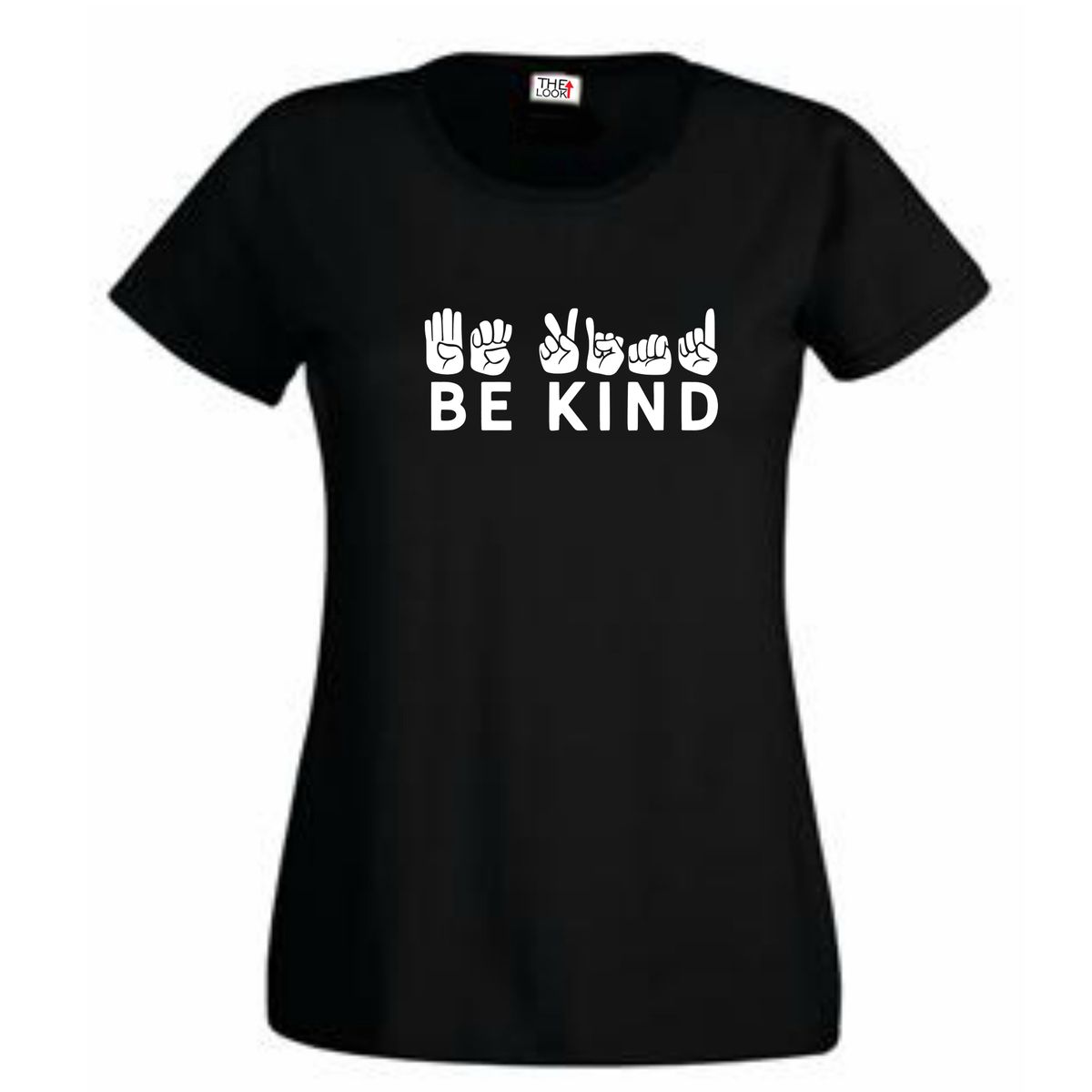 Think Out Loud Ladies Be Kind Sign Language Short Sleeve Shop