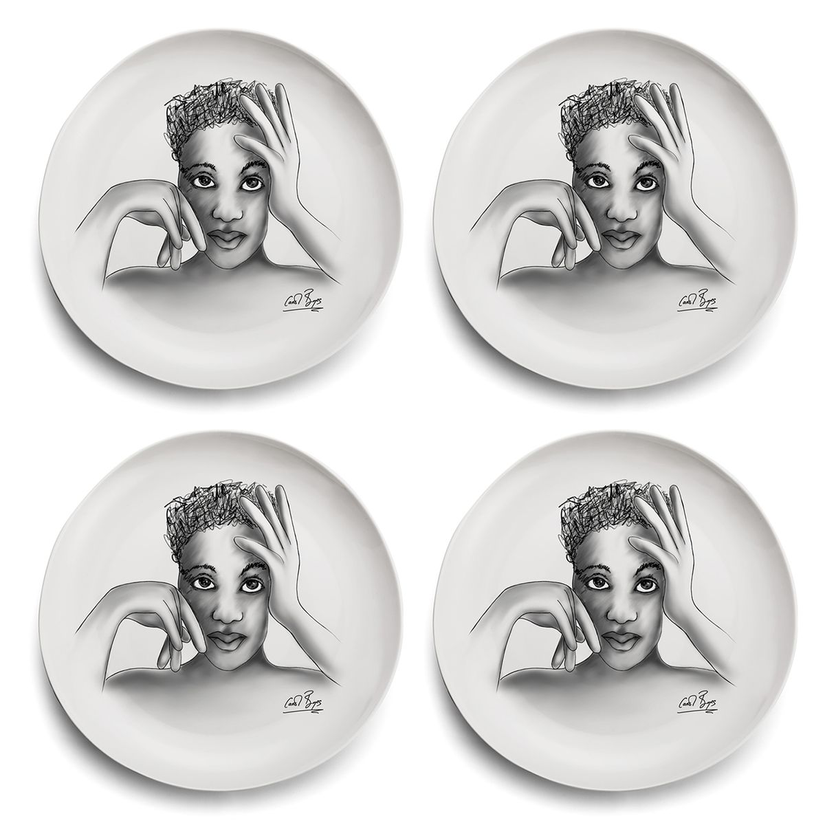 Carrol Boyes Dinner Plate Set of 4 - In Vogue | Shop Today. Get it ...