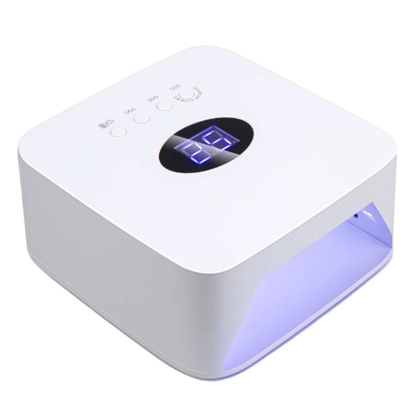 Rechargeable Pro LED Nail Dryer Curing Lamp - 54W UV LED Battery Nail ...