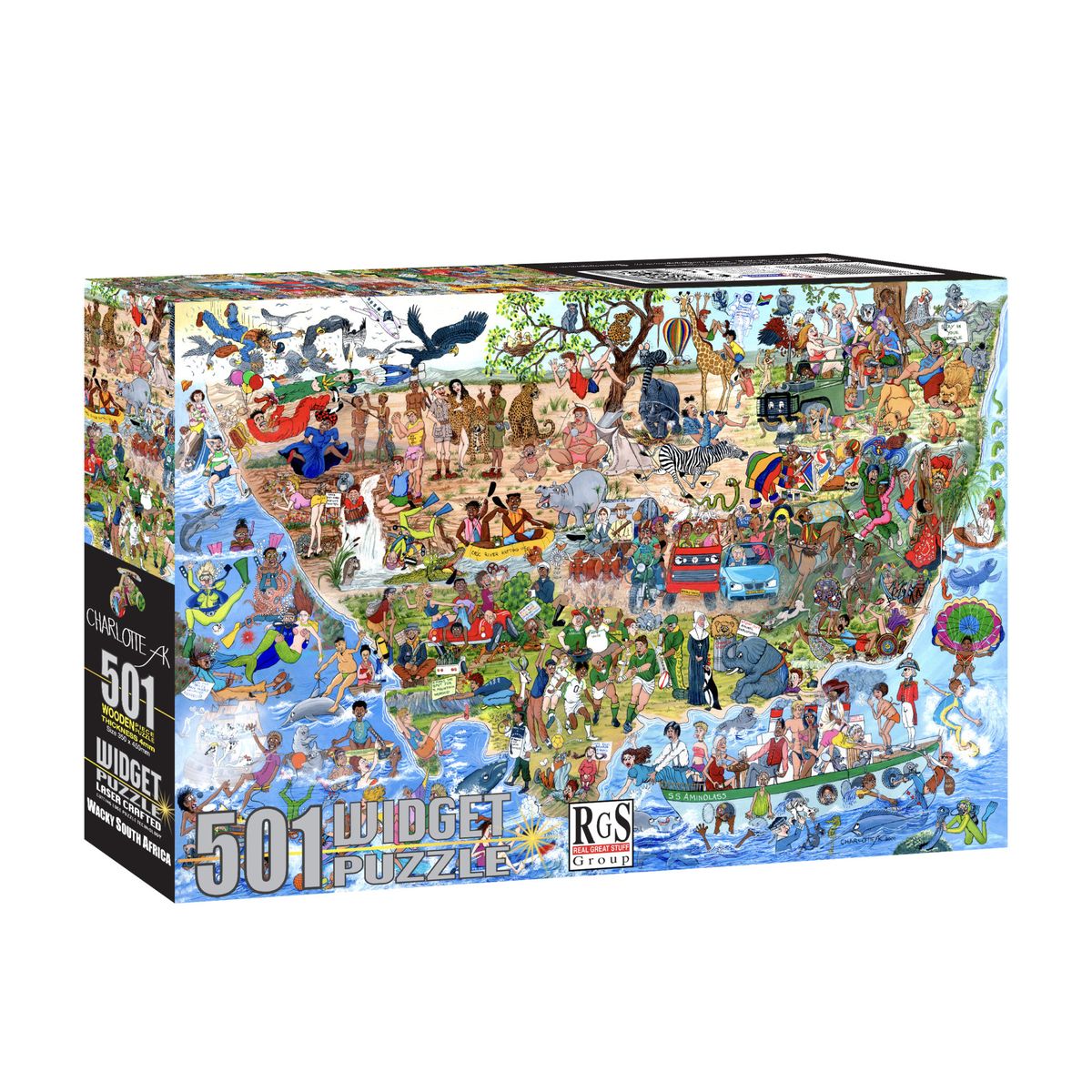 RGS Group Wacky South Africa Widget Puzzle 501 Pieces | Shop Today. Get ...